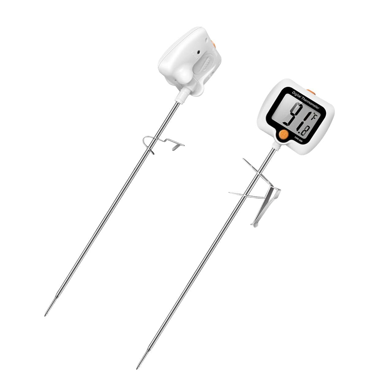Candy Thermometer for Candy Making with Pot Clip,Best Instant Read ...
