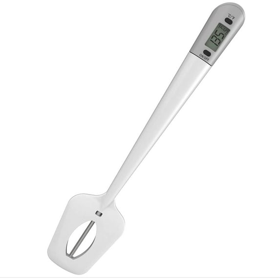 Candy Thermometer Spatula with Pot Clip Digital Thermometer Spatula for ...
