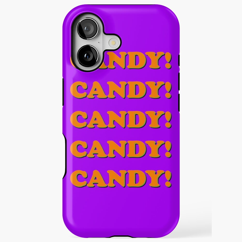 Candy Times Five Typography Tough Case for iPhone 17 through 11 Pro Max ...