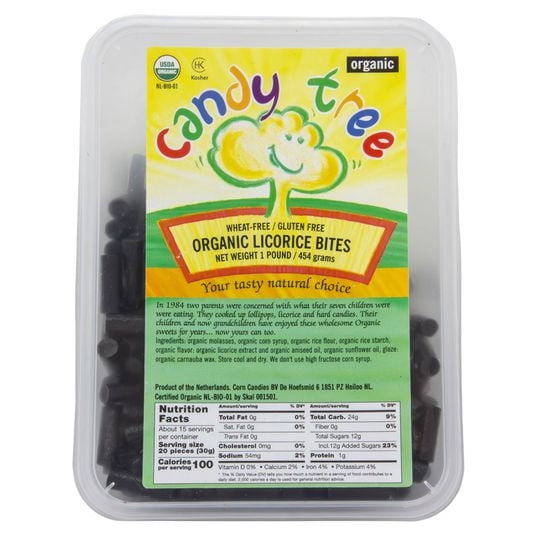 Candy Tree Licorice Bites, Organic-1 lb - Walmart Business Supplies