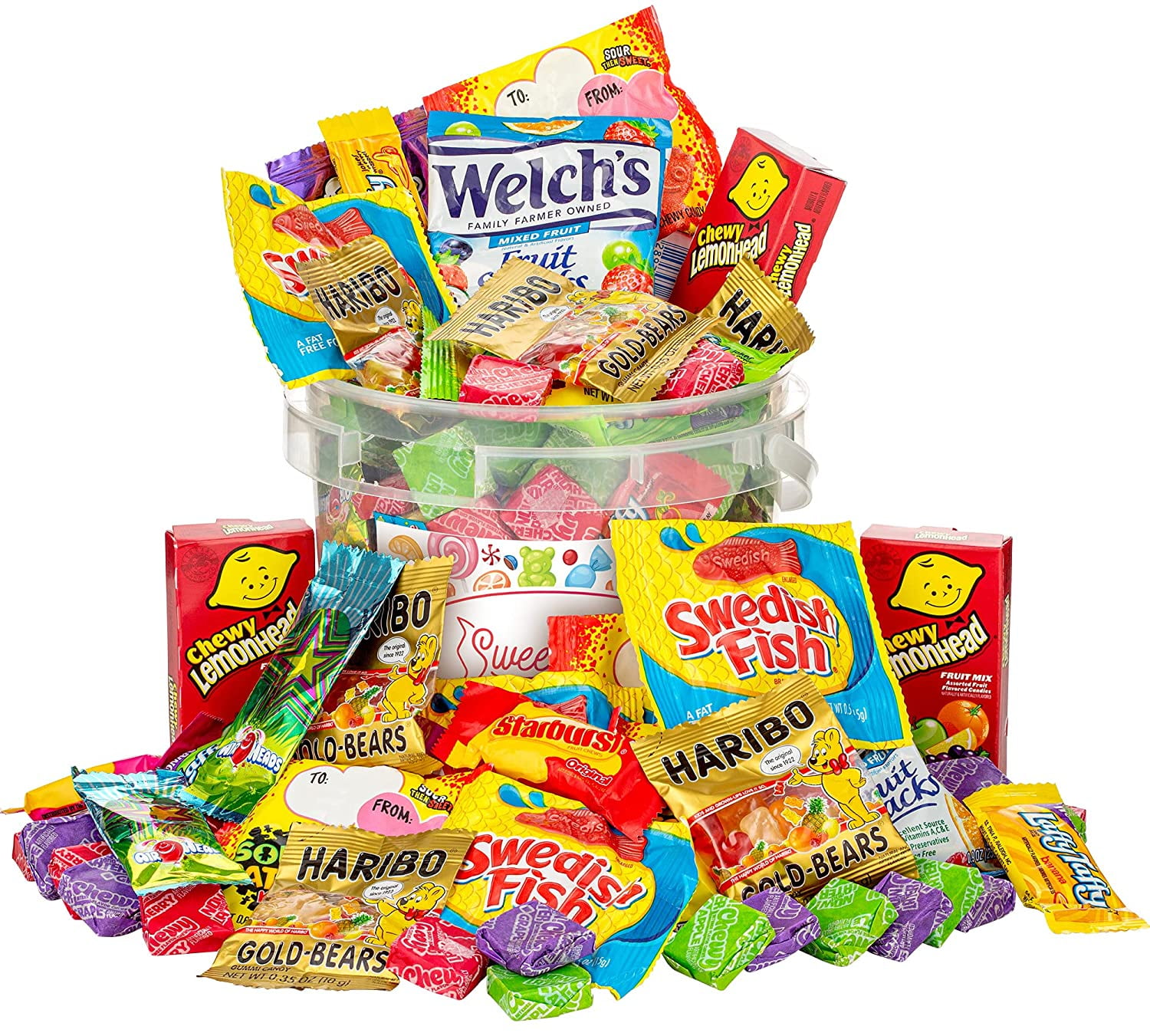 Candy Variety Pack - Bulk Candy Care Package - 2 lb Assorted Candy Box ...
