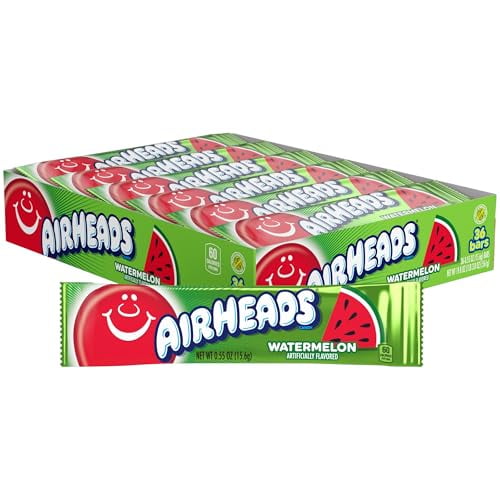Candy, Watermelon Flavor, Individually Wrapped Full Size Bars, Taffy ...