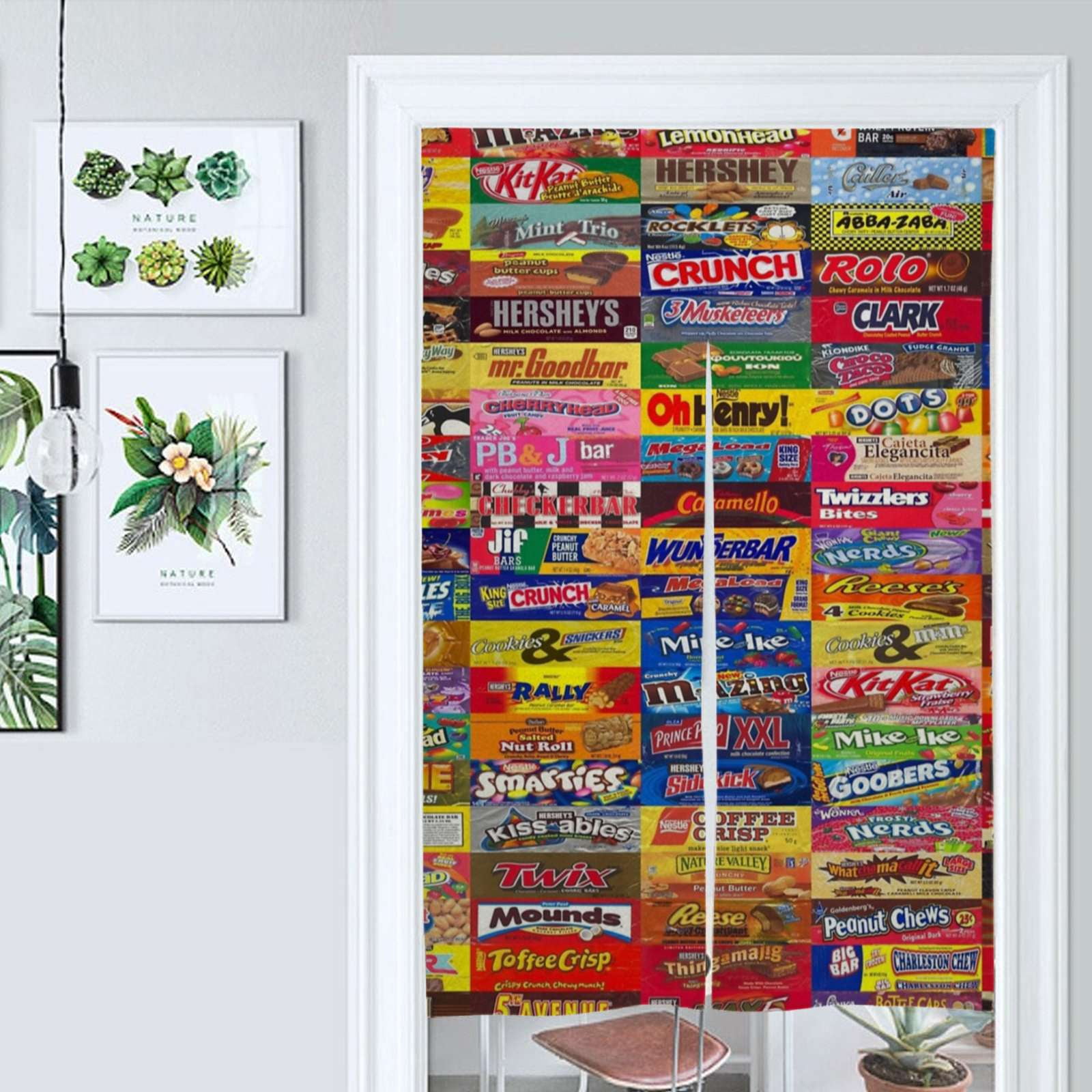 Candy Wrappers Door Curtain Nordic Living Room DoorCurtain Porch ...