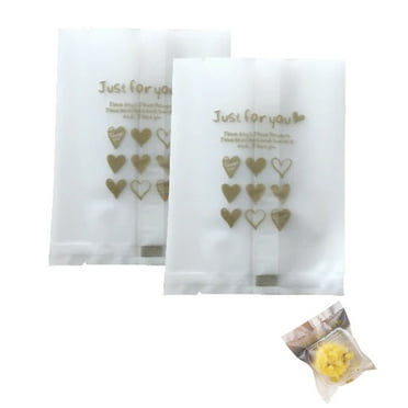 200 Pcs Candy Wrappers ,10*13.5 CM Cellophane Wrapper For Candy Tea ...