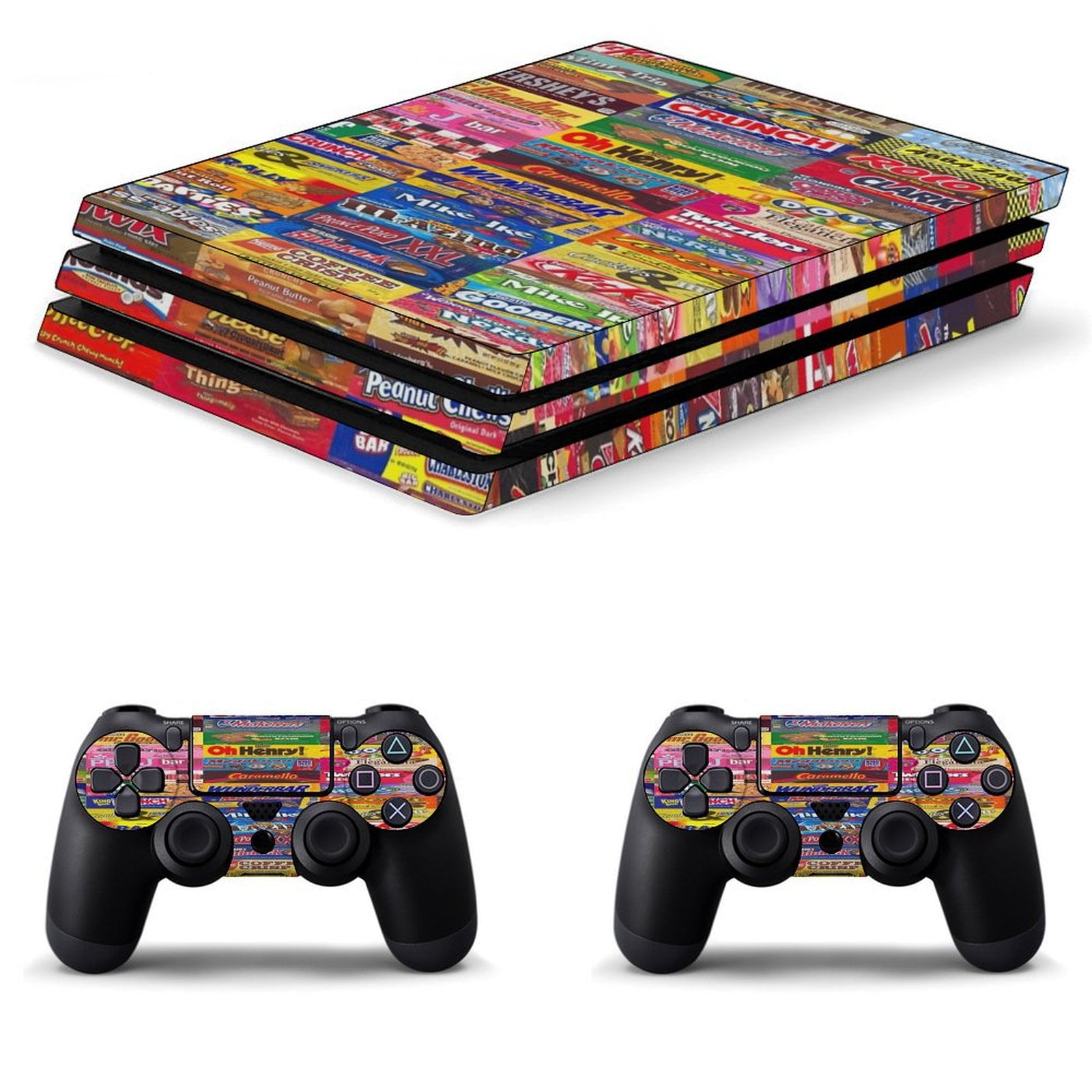 Candy Wrappers PS4/PS4 Pro/PS4 Slim Skin Sticker For Console And ...