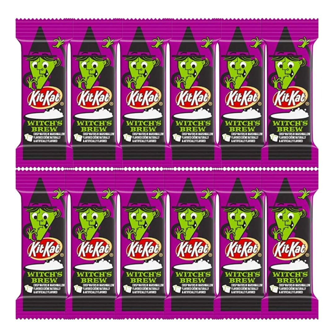 KITKAT Halloween Candy Witches Brew, Milk Chocolate and Creme Wafer ...