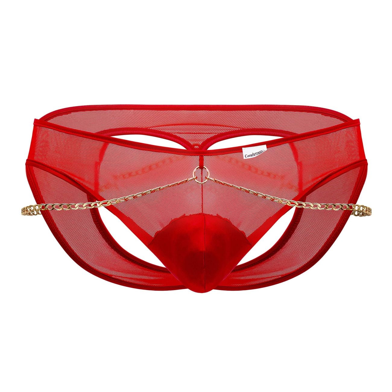 CandyMan 99672X Chain Jock Briefs Color Red Size 2-3XL - Walmart.com