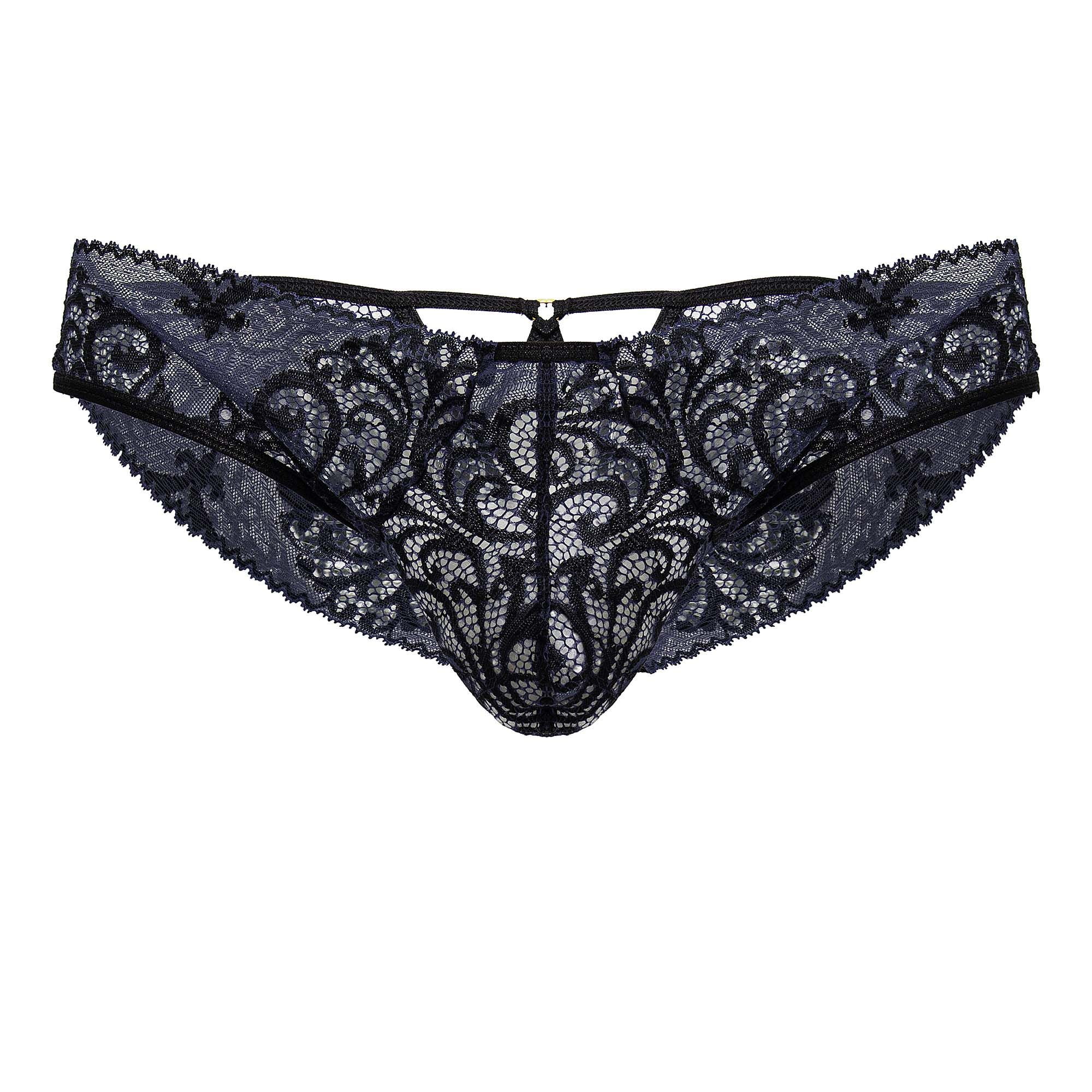 CandyMan Fashion Briefs 99830 Color Black-Navy Size S/M - Walmart.com