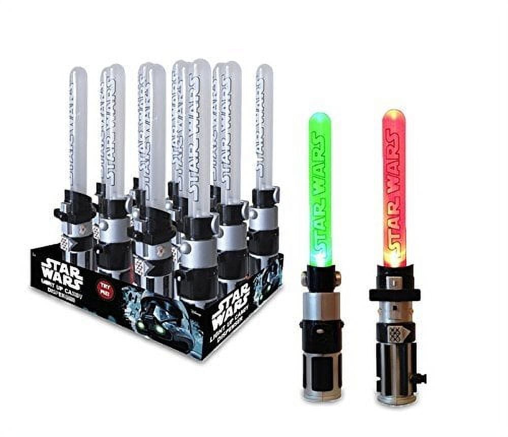 CandyRific Light-Up Mini Blue Plastic Candy Dispenser with Saber ...