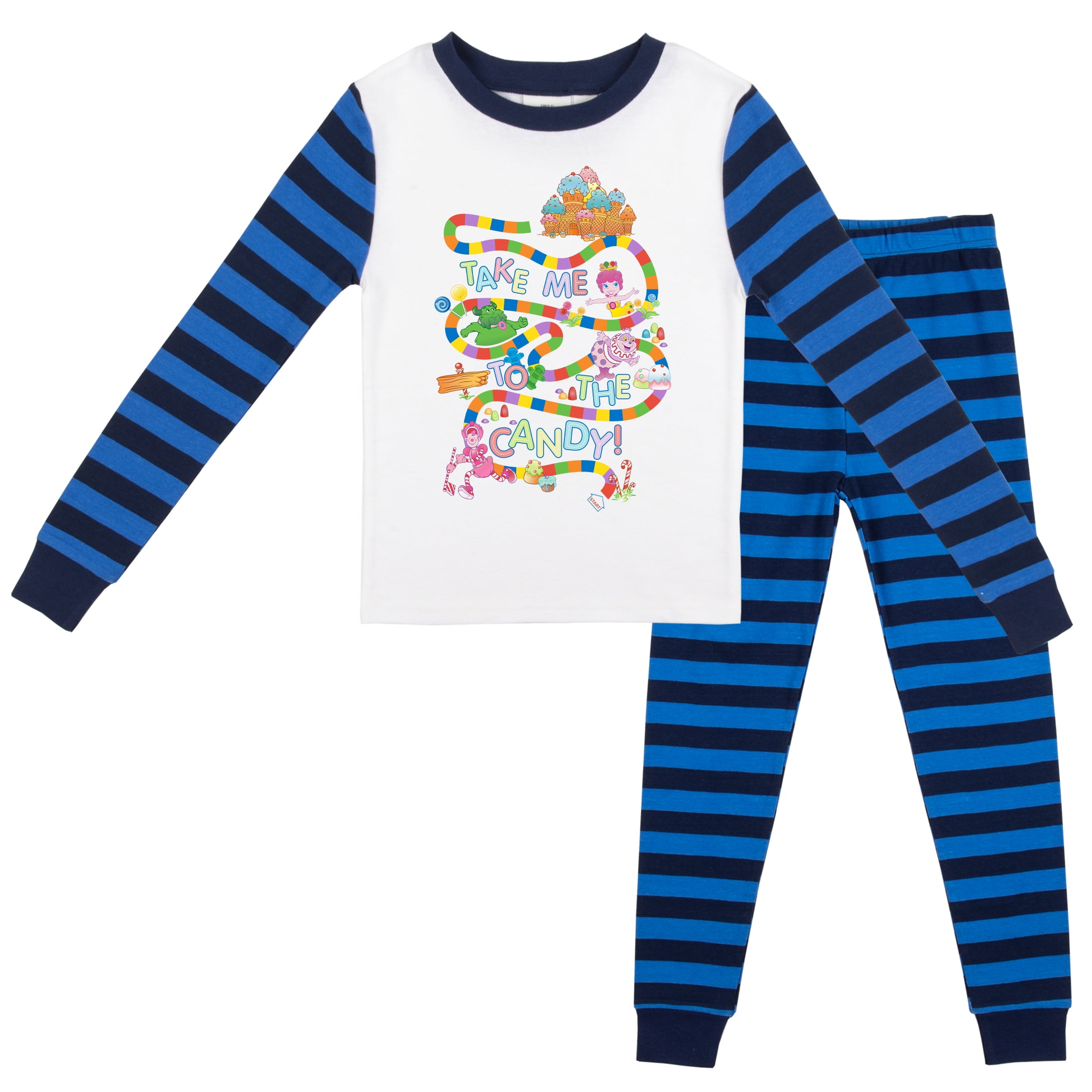 Candyland Board Boy's 2-Pack Pajama Set-Small - Walmart.com