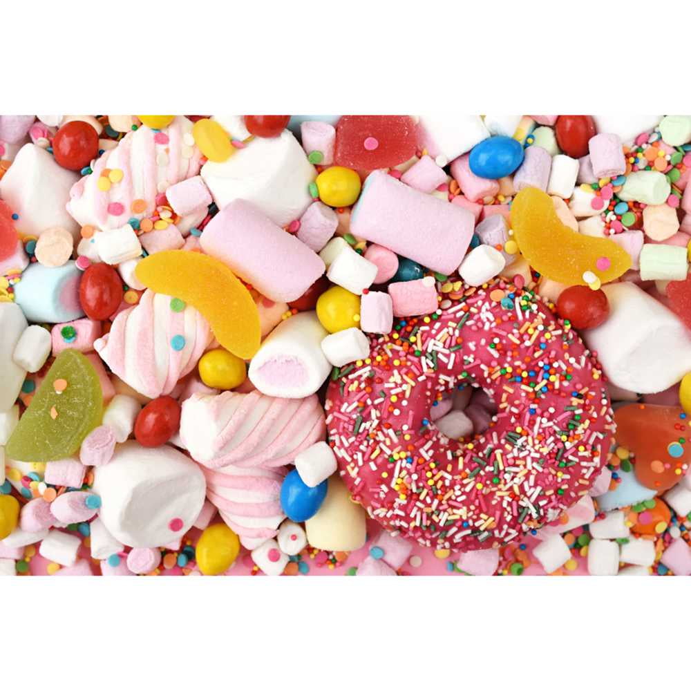 Candyland Board Wall Birthday Backdrop Photography ration Custom Childr ...