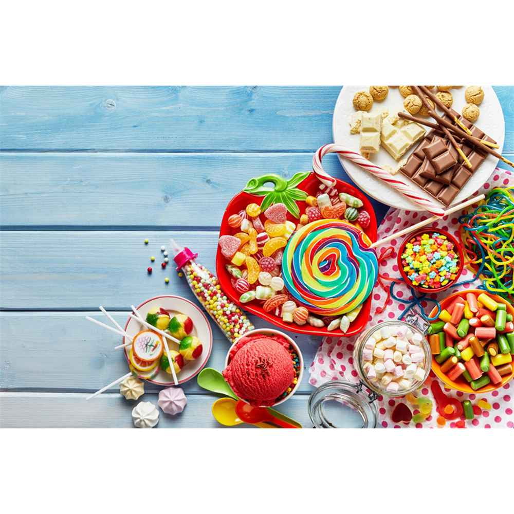 Candyland Board Wall Birthday Backdrop Photography ration Custom Childr ...