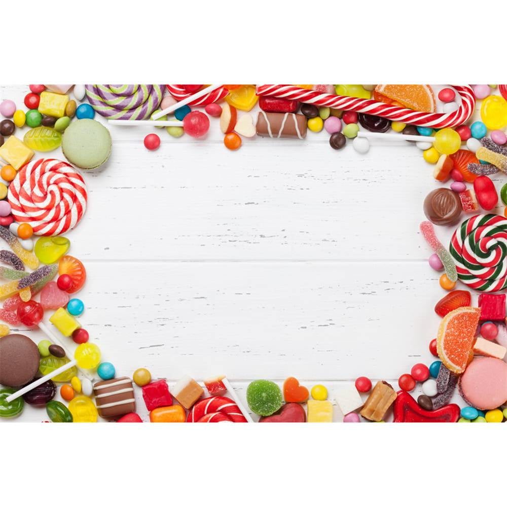 Candyland Board Wall Birthday Backdrop Photography ration Custom Childr ...