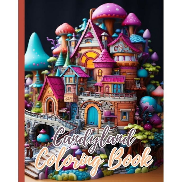 candy land coloring book