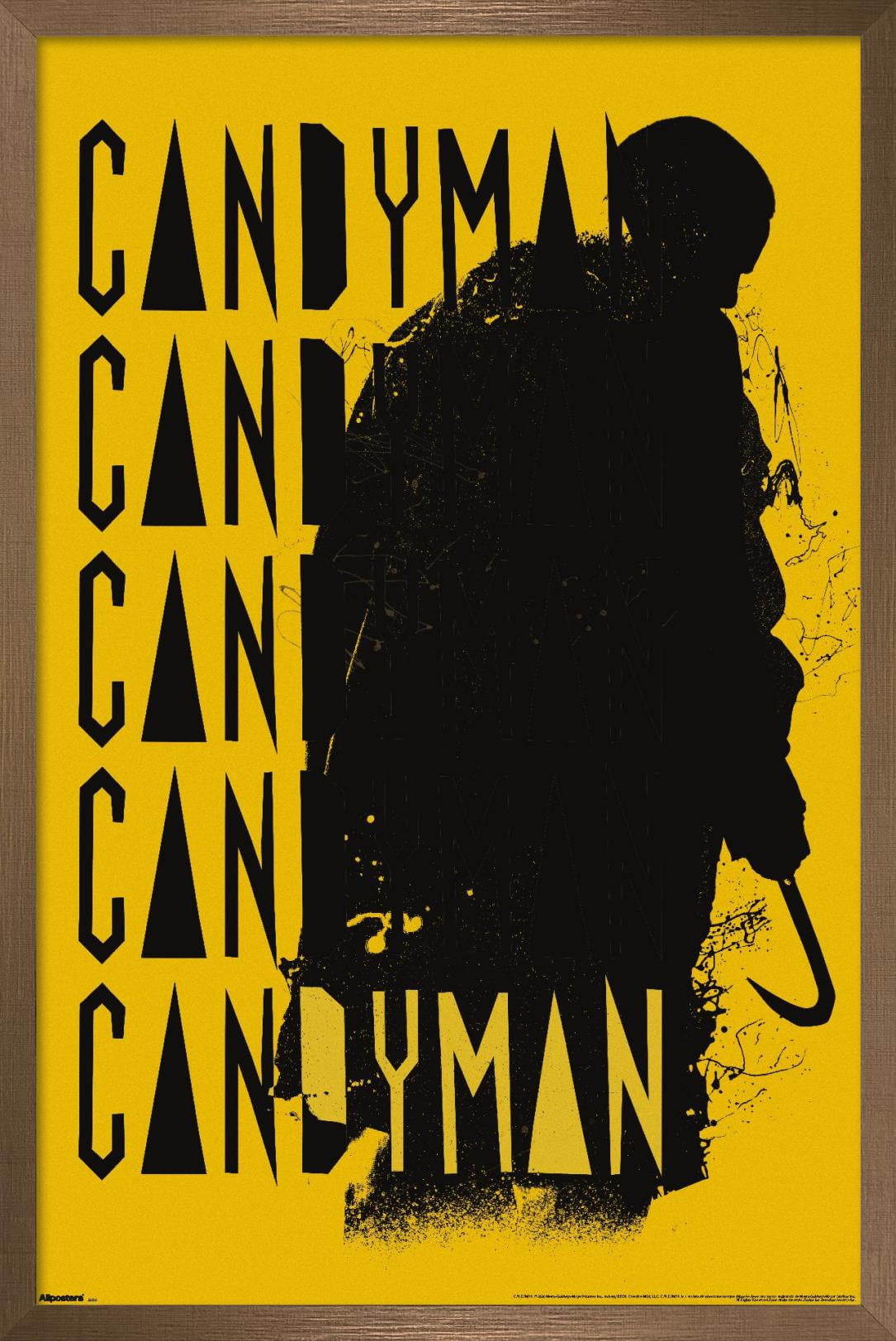Candyman (2020) - Yellow One Sheet Wall Poster, 22.375" x 34" Framed ...