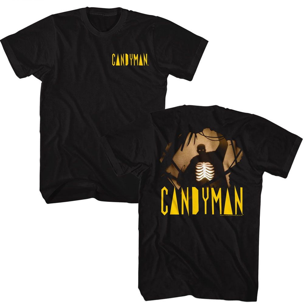 Candyman Silhouette Front And Back Black Adult T-Shirt ***F&B*** Xlt ...