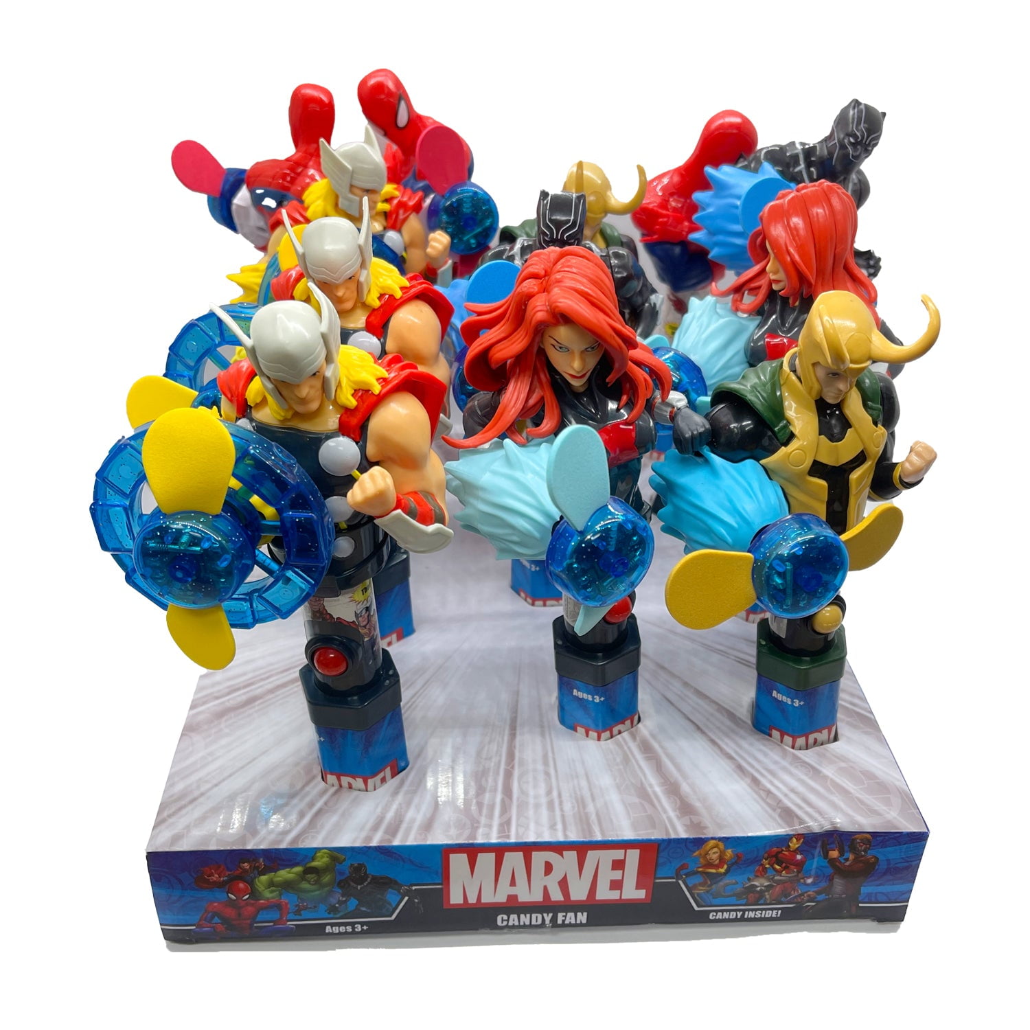 Candyrific Marvel Avengers Candy Fan 0.28 oz. - Walmart.com