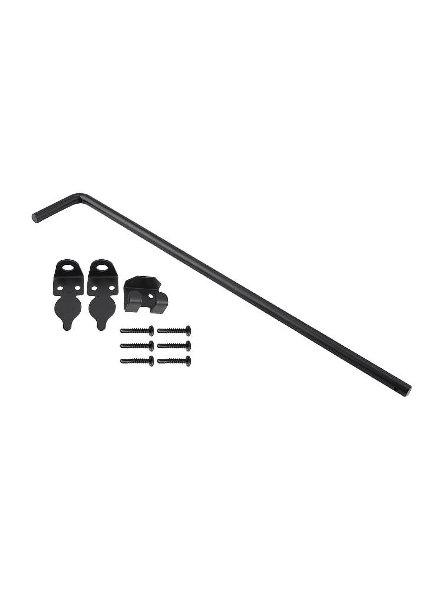 Cane Bolt Steel Gate Ground Latch for Wood Pvc Vinyl Metal Fences Door ...