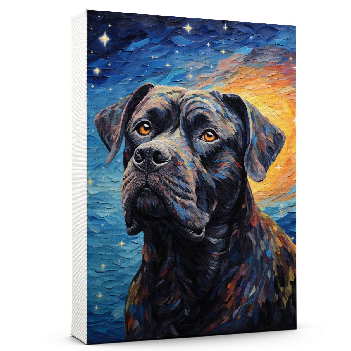 Cane Corso Canvas Wall Art Print, Dog Artwork Poster for Bedroom Living ...