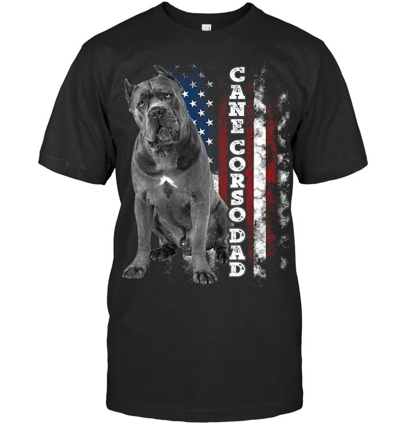 Cane Corso Dad Dog Owner Italian Mastiff Usa American Flag Cane Corso T ...
