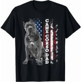 Cane Corso Dad Dog Owner Italian Mastiff Usa American Flag Gift Unisex ...