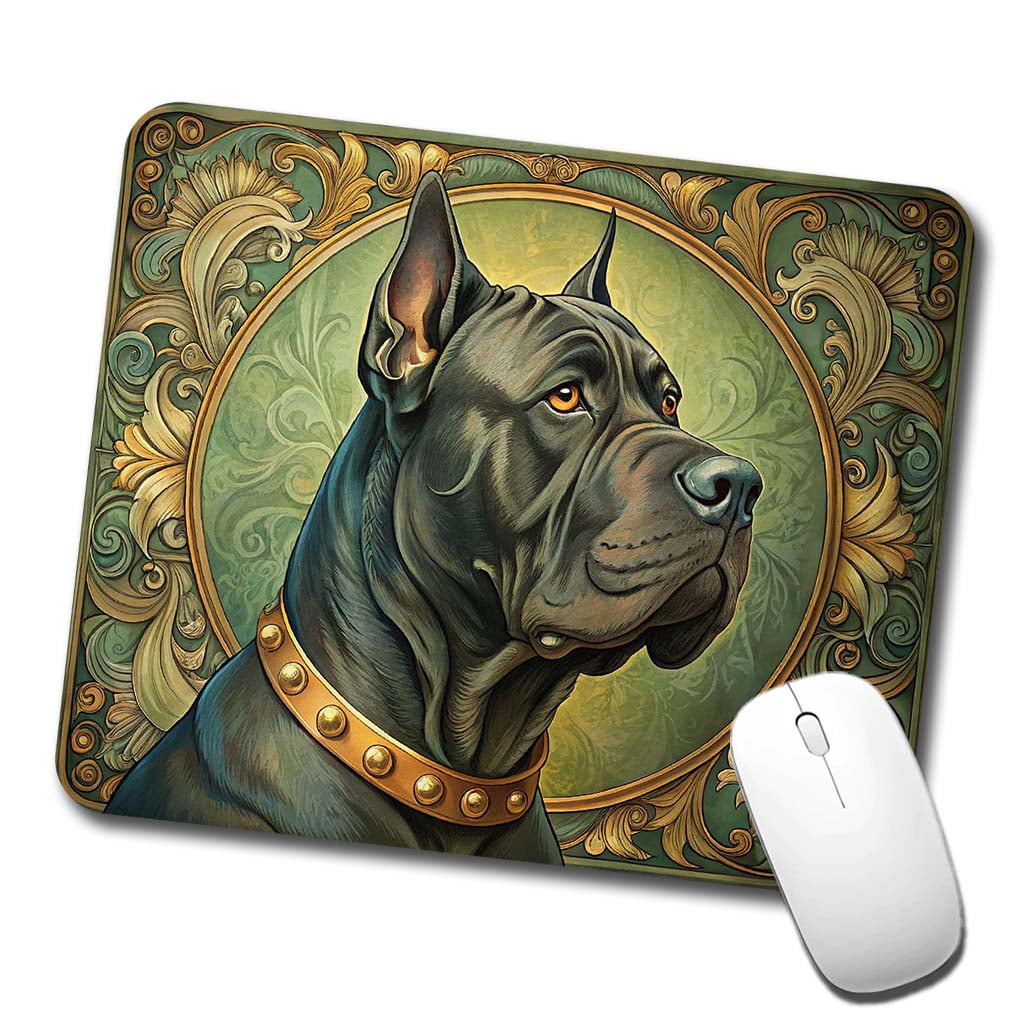 Cane Corso Dog Art Nouveau Mouse Pad Low Profile Gaming Mat - Walmart.com
