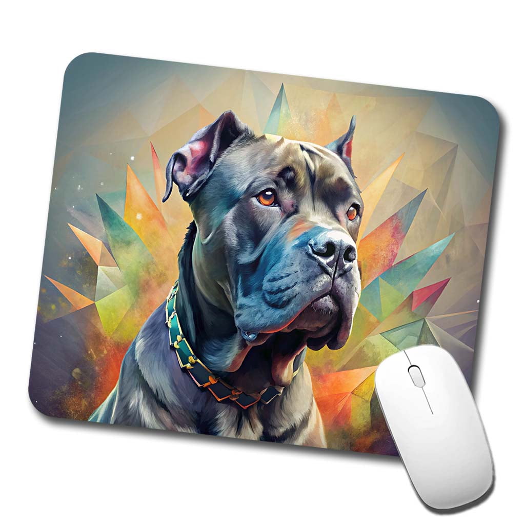 Cane Corso Dog Contemporary Art Mouse Pad Low Profile Gaming Mat ...