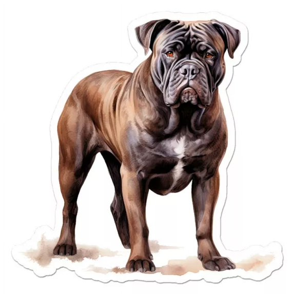 Cane Corso Dog Sticker Indoor Outdoor Phone Decal Water Bottle Stickers ...
