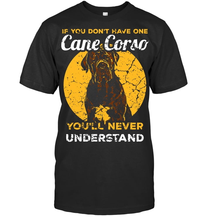Cane Corso Italian Mastiff Head Dog Pet Cane Corso T Shirt - Walmart.com