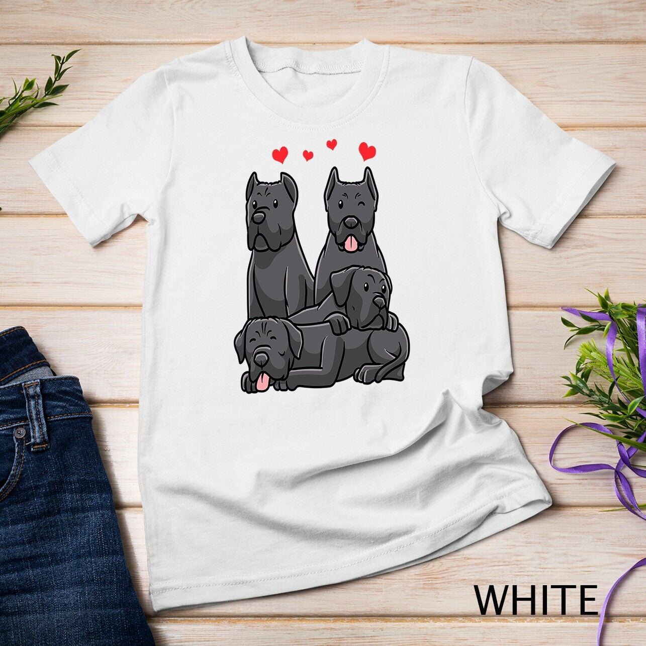 Cane Corso Italiano Dog Unisex T-shirt - Walmart.com