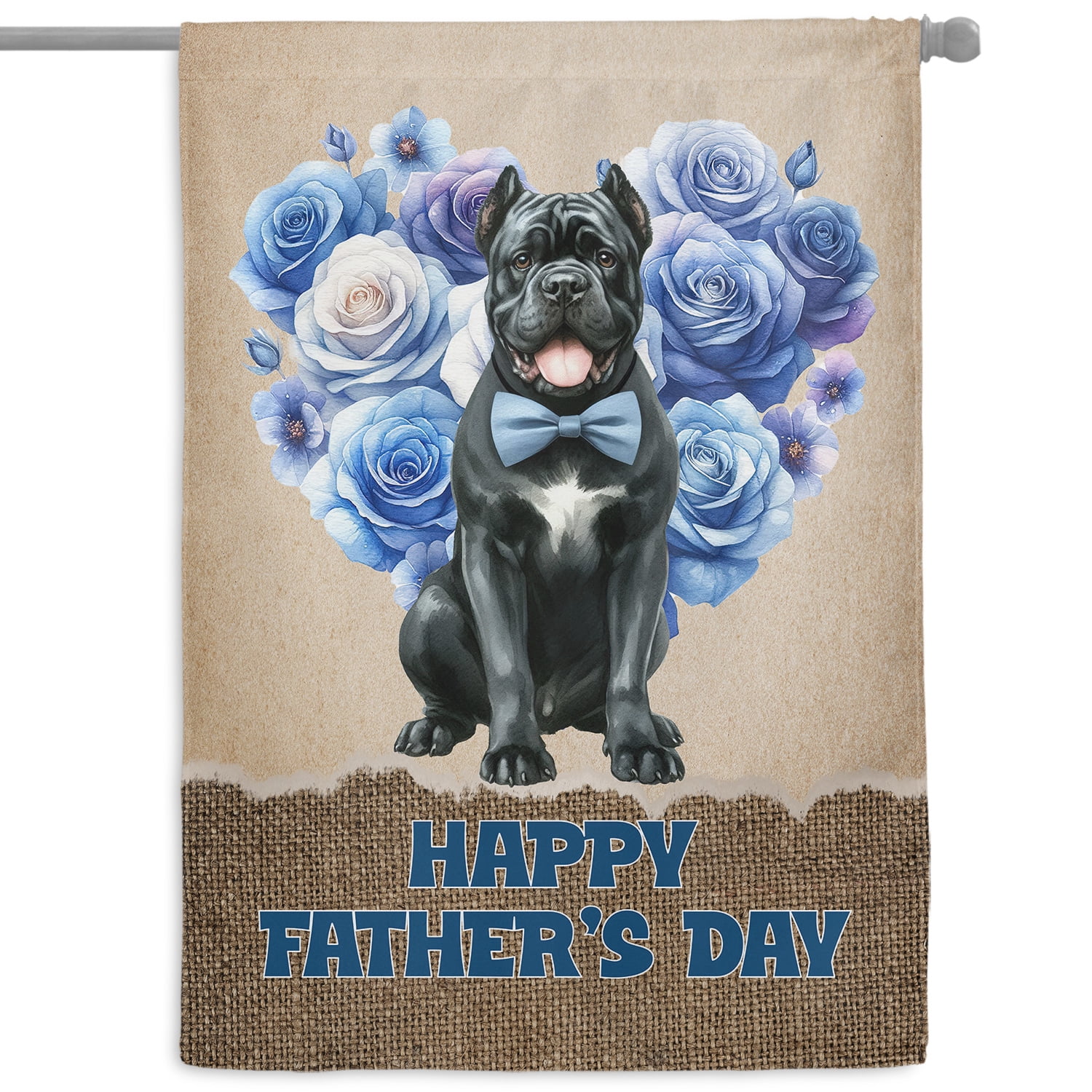 Cane Corso Proud Dad Happy Father's Day House Flag 28x40in Double Sided ...