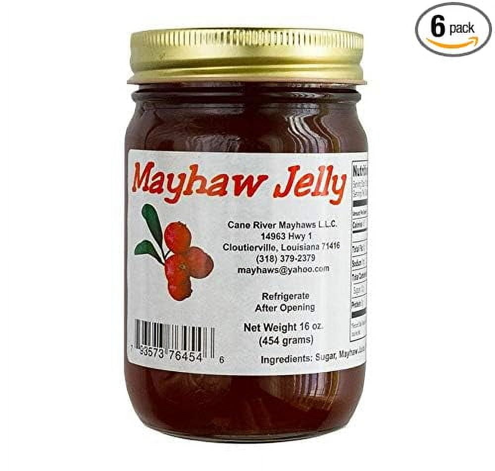 Cane River Mayhaw Jelly 16 ounce (6 Pack) - Walmart.com