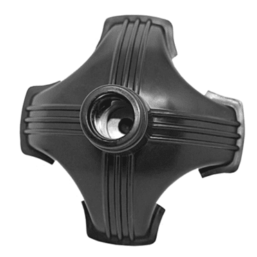 Medline Aluminum Quad Cane with Small Base for Balance, Knee Injuries ...