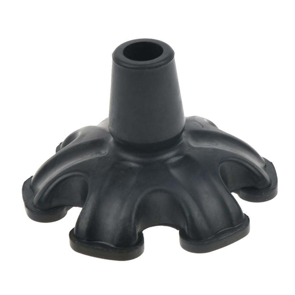 Cane Tip with Quad Support Rubber Foot Cane Bottom Rubber 3/4 Self ...