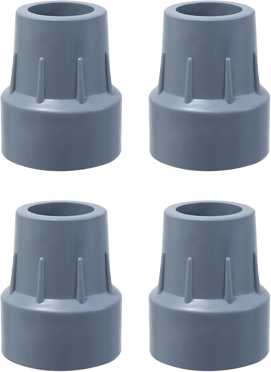 Cane Tips 1”, Crutch Tips Heavy Duty Cane Rubber Tips Replacem t (4 ...