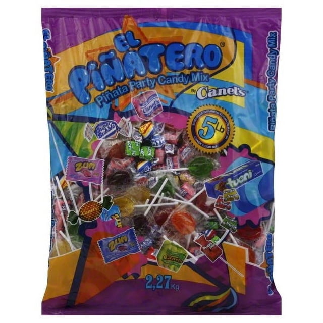 Canel's El Pinatero Pinata Party Candy Mix, Assorted Fruit Flavors, 80 ...