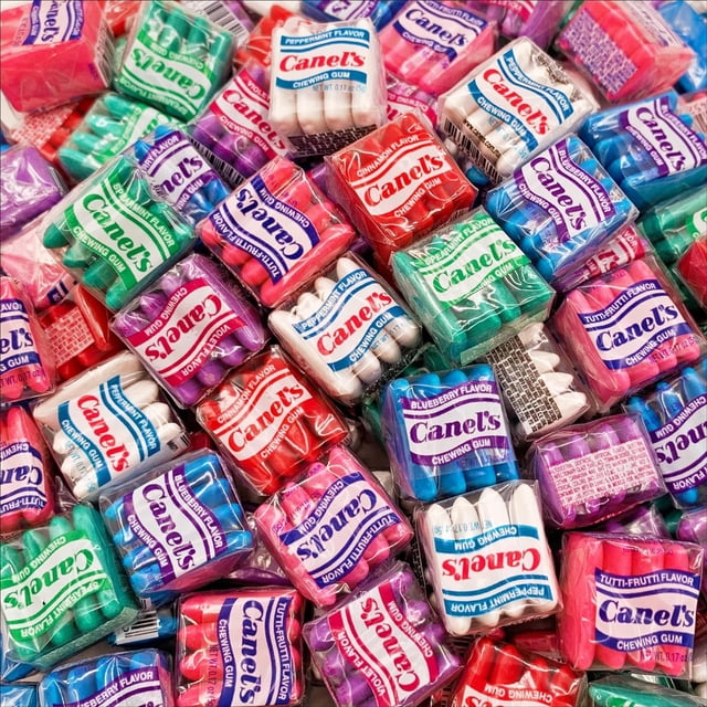 Canel's Original Chewing Gum Assorted Flavors - 1 Pound Bag - Approx ...