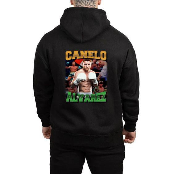 Canelo Alvarez Hoodie Boxing Mexican Fighter, for men & women, up to ...