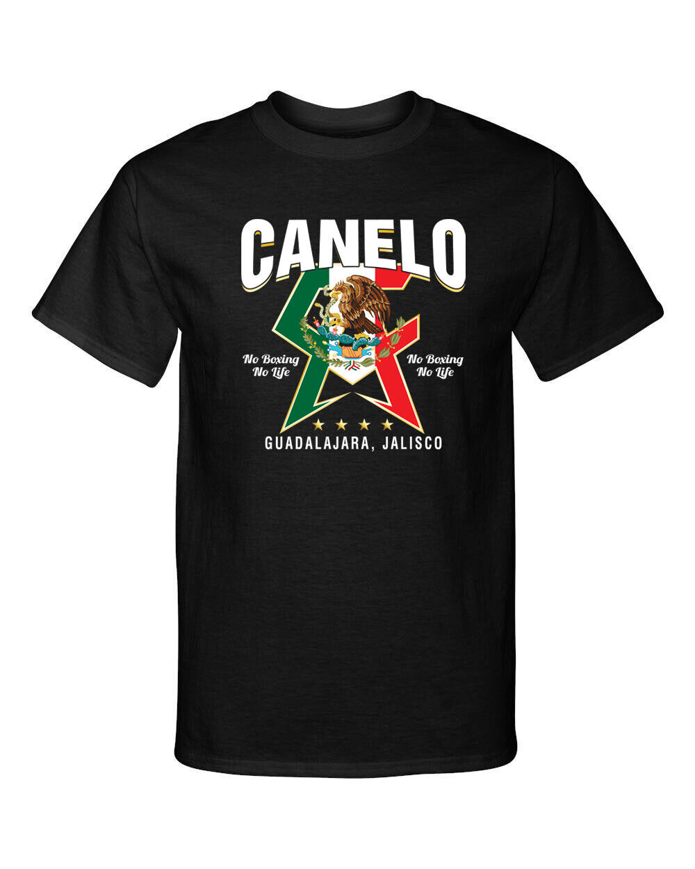 Canelo Alvarez Mexican Flag Champion Boxer Boxing Graphic Tee Shirt ...