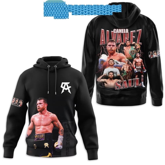 Canelo Alvarez Saul The Best Of Fighters Hoodie T-Shirt - Walmart.com