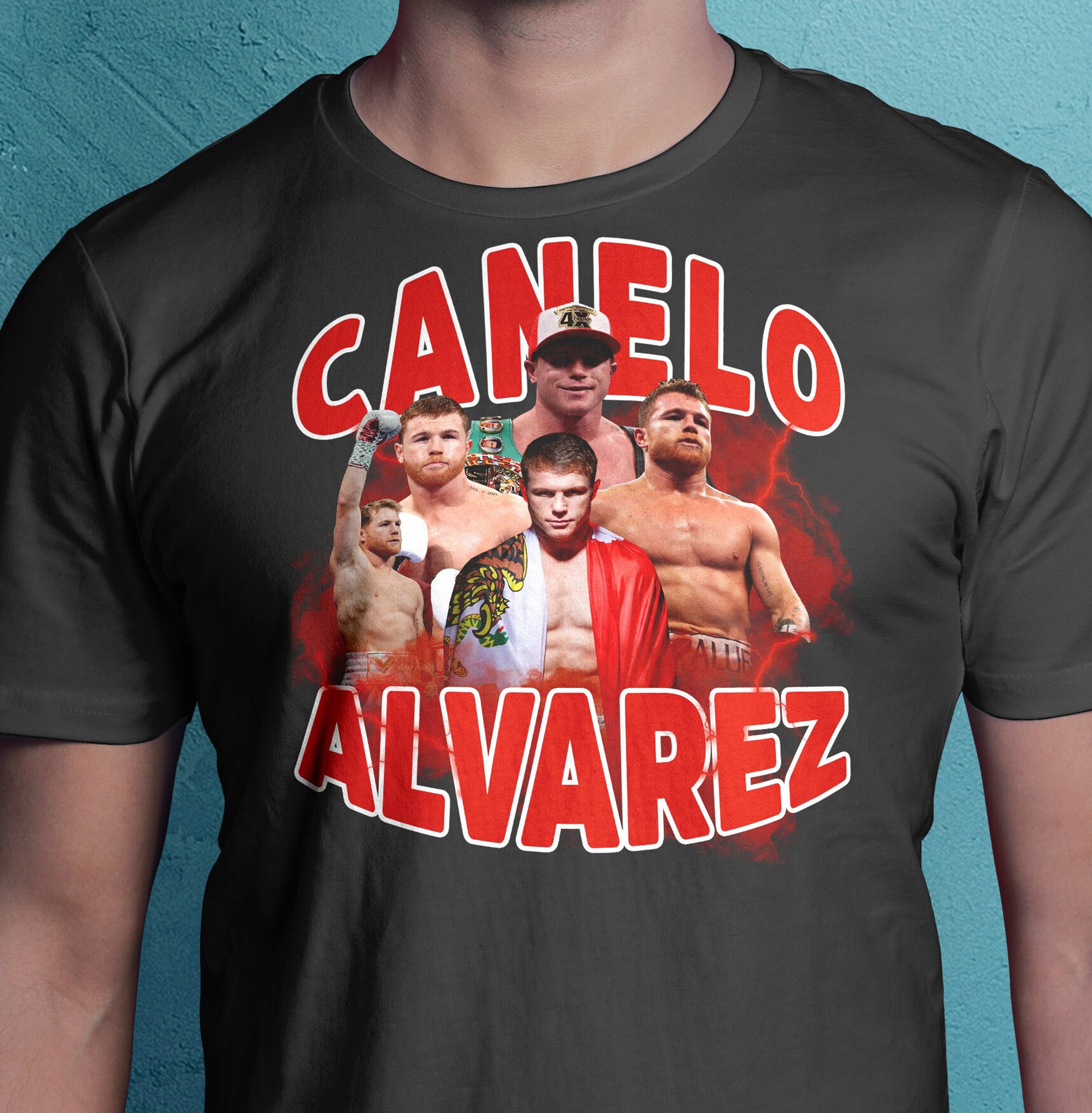 Canelo Alvarez T Shirt Design PNG Instant Download - Canelo Alvarez Fan ...