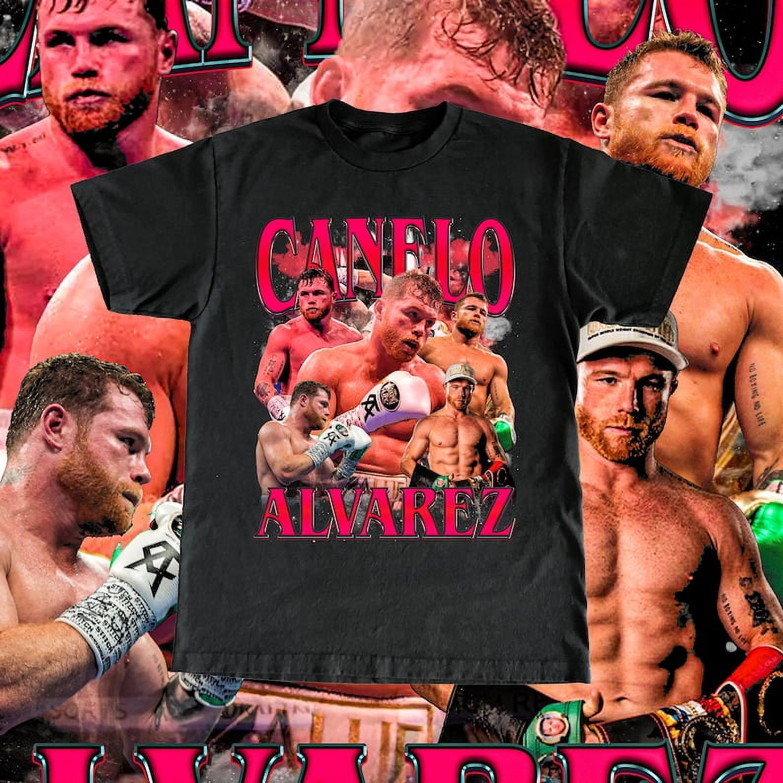 Canelo Alvarez Tee - Fighter Boxer High Quality T Shirt - Walmart.com