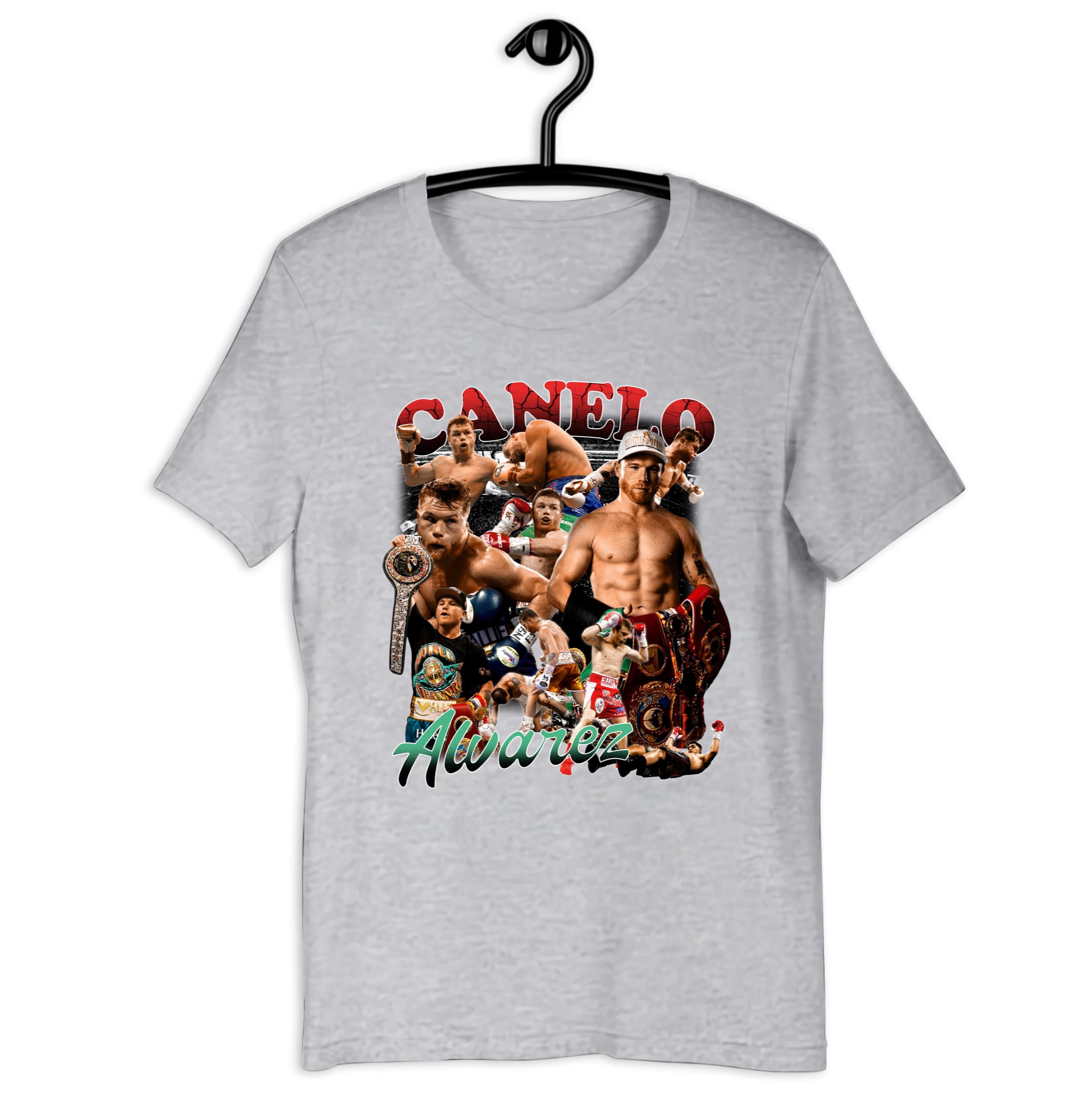 Canelo Alvarez Tee Shirt Boxing Mexican Fighter (V2) MMA Fighting Fight ...