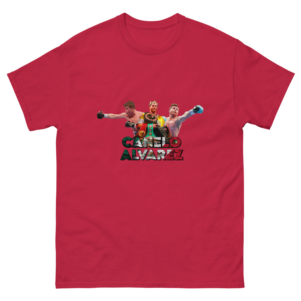 Canelo Alvarez Unisex classic tee (Cardinal, XL) - Walmart.com