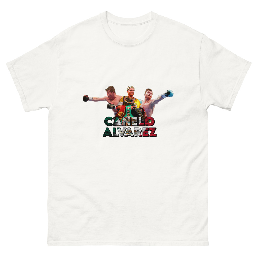 Canelo Alvarez Unisex classic tee (White, XL) - Walmart.com