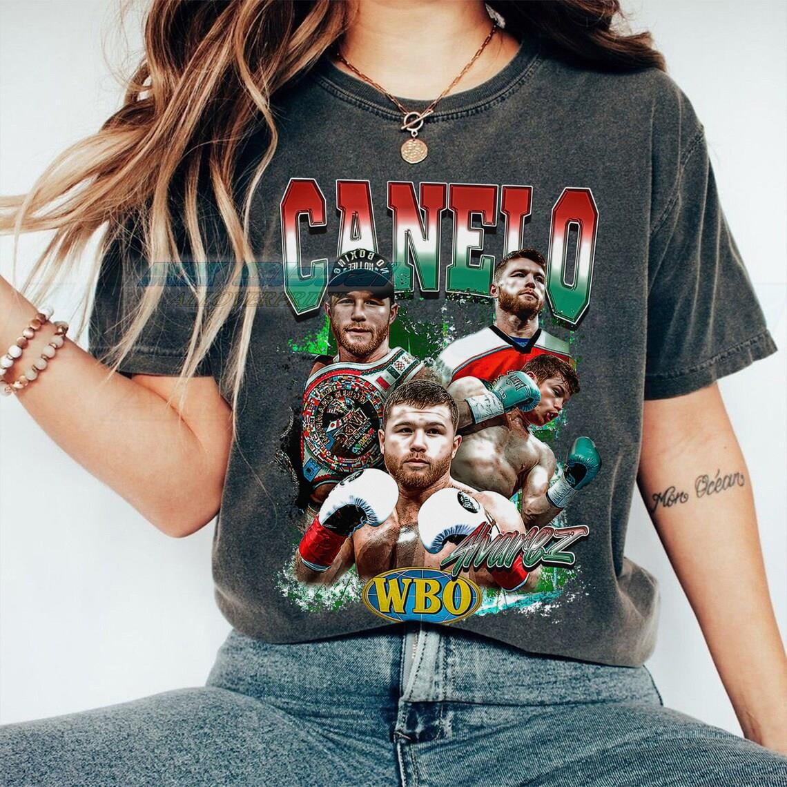 Canelo Alvarez Vintage Bootleg Style Shirt Exclusive Canelo Alvarez ...