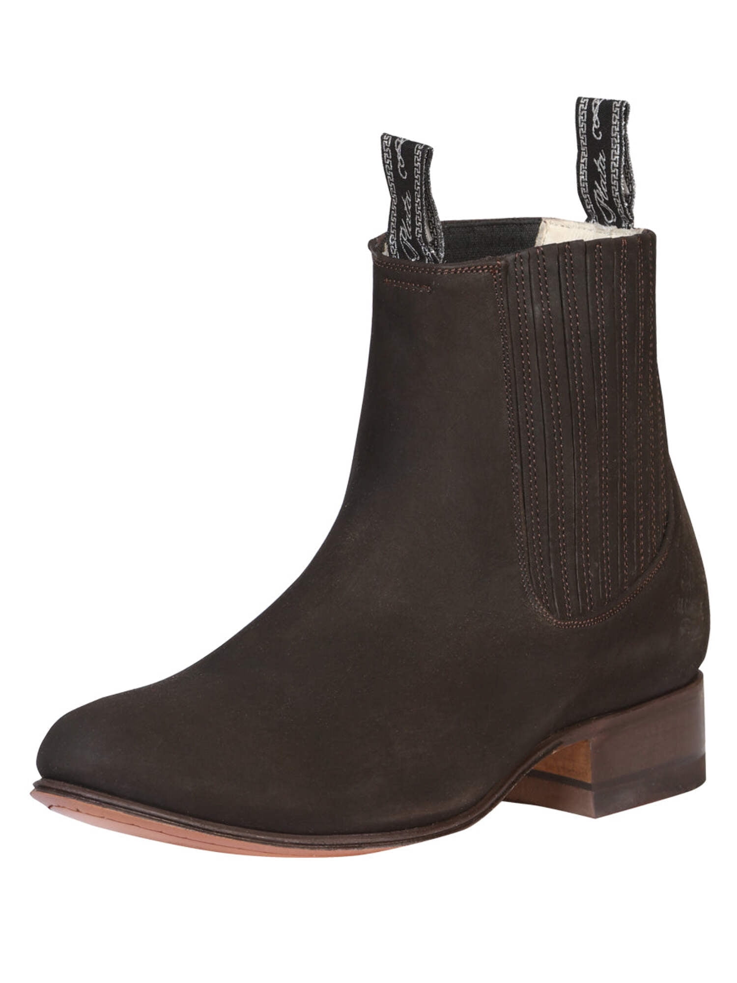 Canelo Charro Boot - Nobuck Brown 34291 - Walmart.com