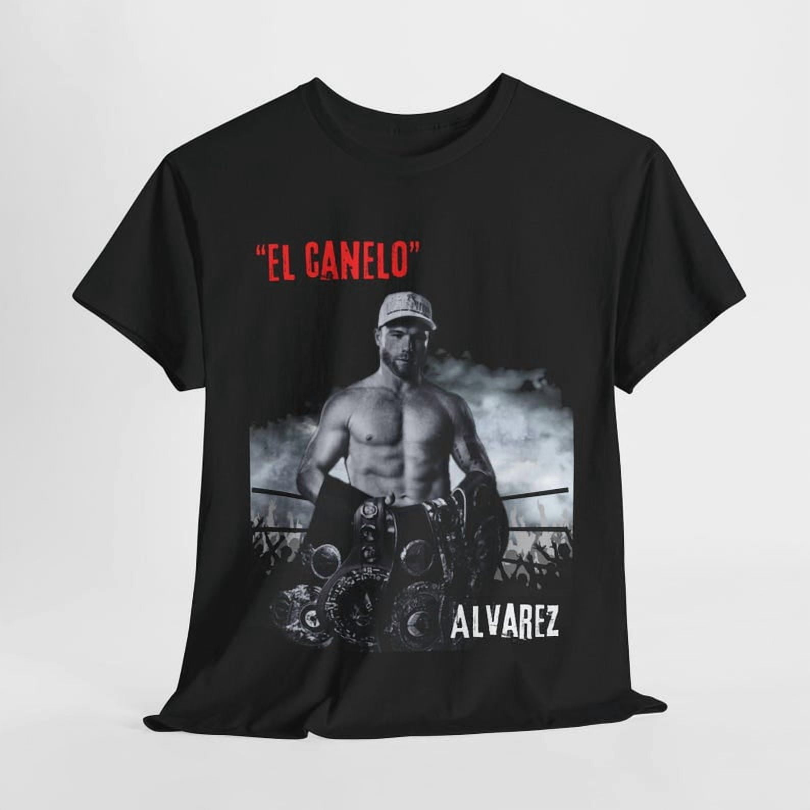Canelo Álvarez Graphic T-shirt - Boxing Champion, Unisex Heavy Cotton ...