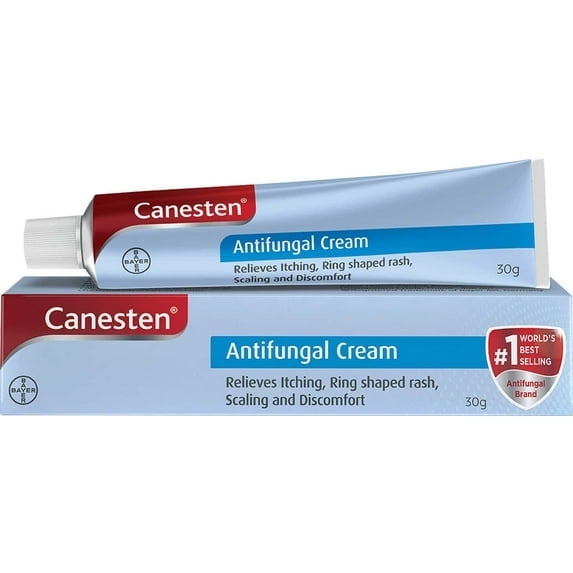 Canesten Anti-Fungal Cream | Relieves Itching, Ring Shaped Rash ...