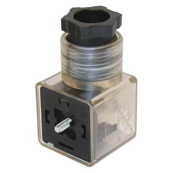 Canfield Industries Solenoid Valve Connector,Form A ISO Din G5107 ...